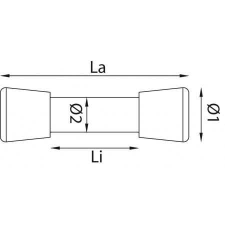 UBI MAIOR Aluminium Soft-Hanks T-Bones | Effiziente Segelbefestigung